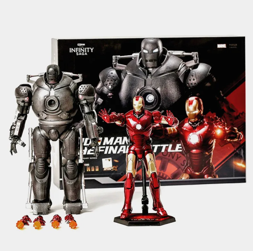 Iron Monger & Iron Man Mark III 1:10 Scale Collectible Figure Deluxe E ...