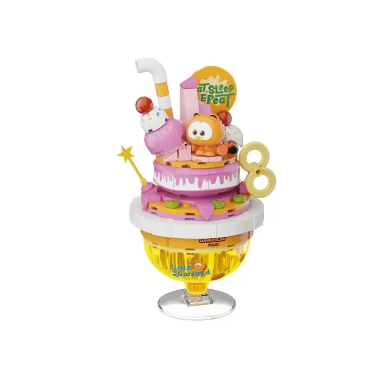 Pantasy 86806 Garfield Foodie Series - Garfield Special Drink – Brickaroo