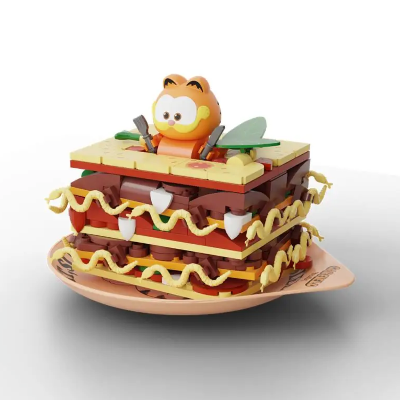 Pantasy 86807 Garfield Foodie Series - Garfield Lasagna – Brickaroo